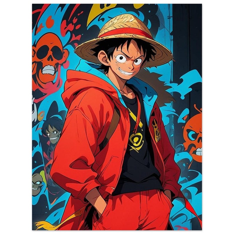Monkey D. Luffy Premium Matte Paper Poster - Etsy