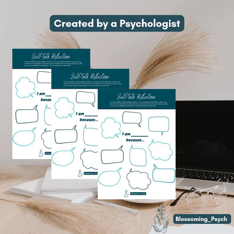 Self Reflection Worksheet - Etsy