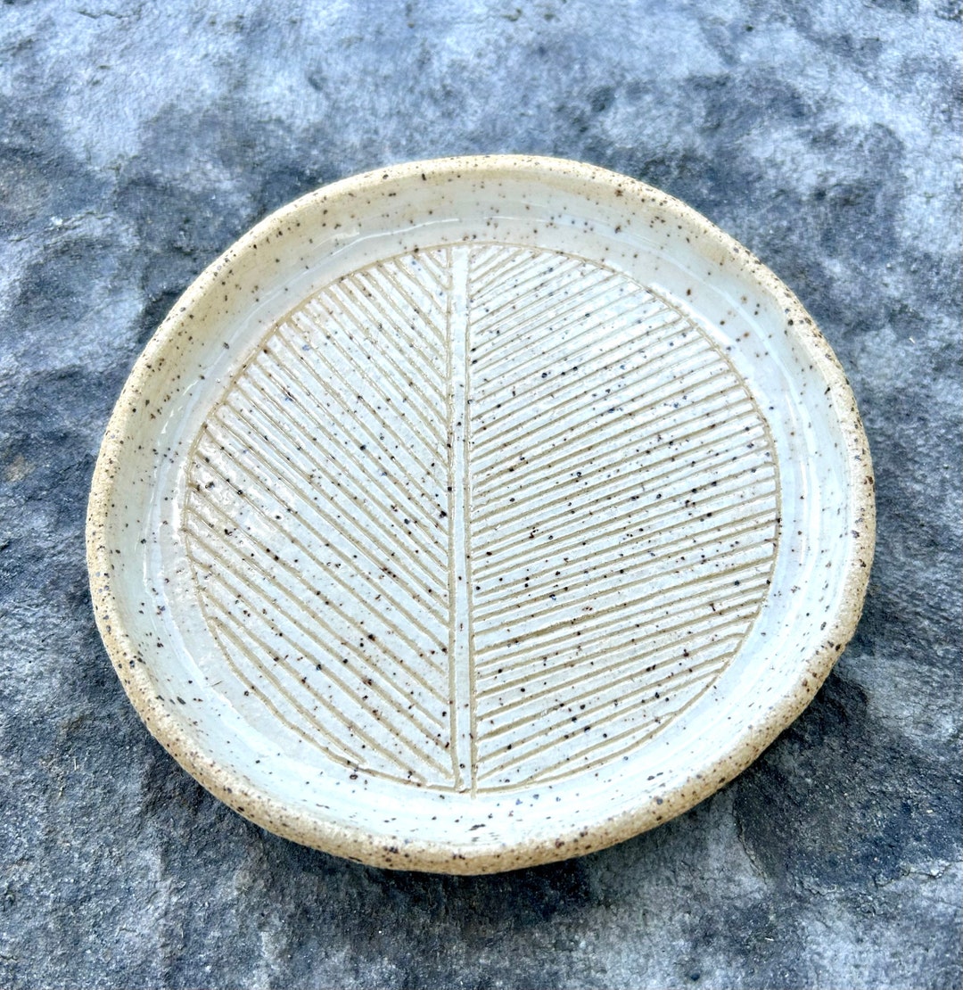 Stoneware Ceramic Plate, Small Snack Plate, Cake Plate, 100% Handmade ...