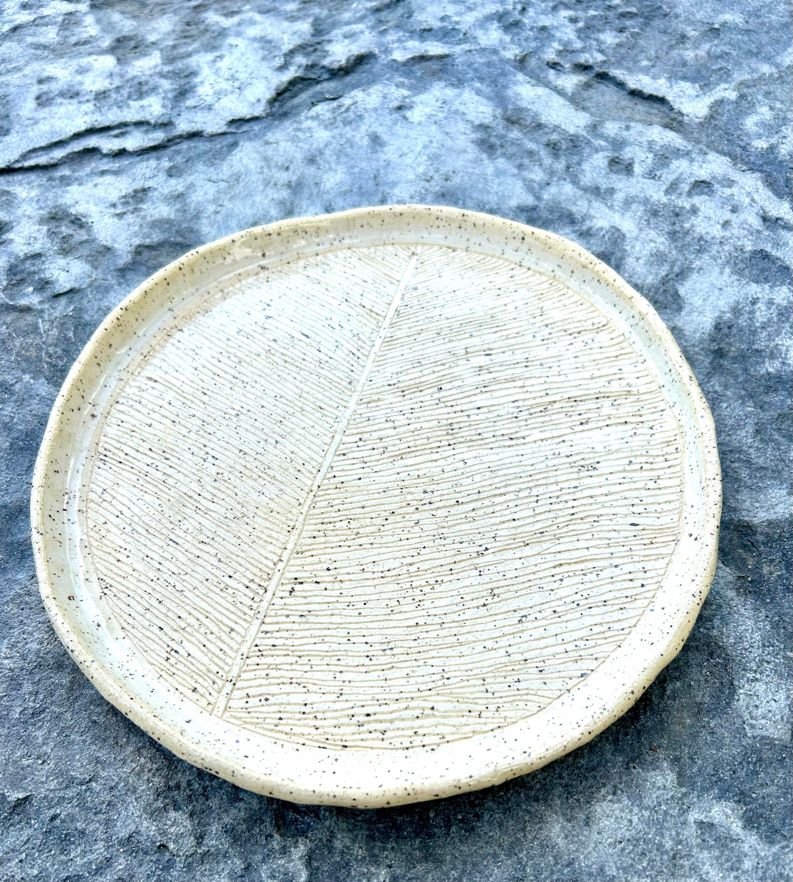Exclusive Stoneware Ceramic Platter,serving Tray Handmade, Rustic ...