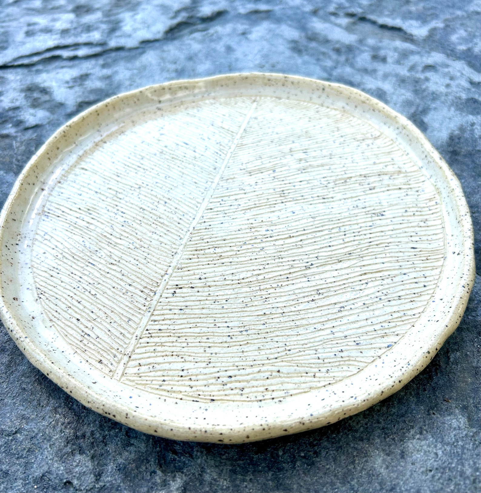 Exclusive Stoneware Ceramic Platter,serving Tray Handmade, Rustic ...