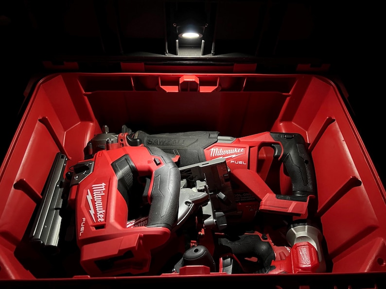 LED Interior Light for Milwaukee Packout | Toolbox Lighting Accessory ...