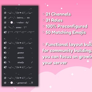 Pastel Discord Template Cute Cozy Community Discord Server Streamers ...
