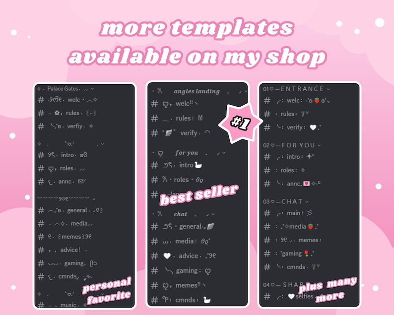 Purple Discord Server Template Dreamcore Aesthetic Starter Discord Cute ...