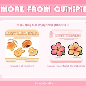 Cute Cat Loaf Twitch Emote Kawaii Cat Emote Cafe and Bread Theme ...