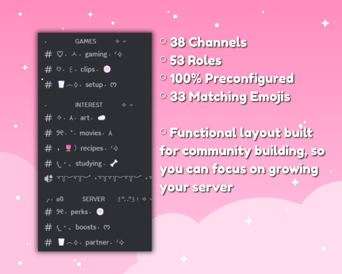 Cherry Blossom Discord Server Template Sakura Discord Kawaii Templates ...
