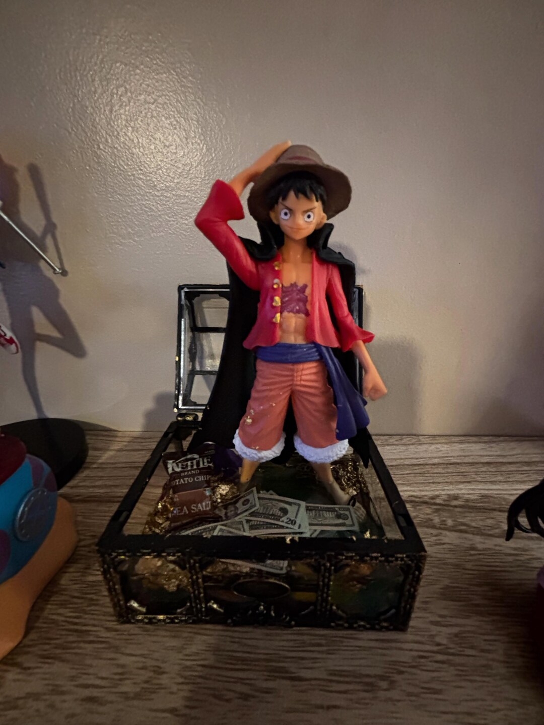 Bandai Luffy One Piece Anime Customized in Treasure Chest Home Decor - Etsy