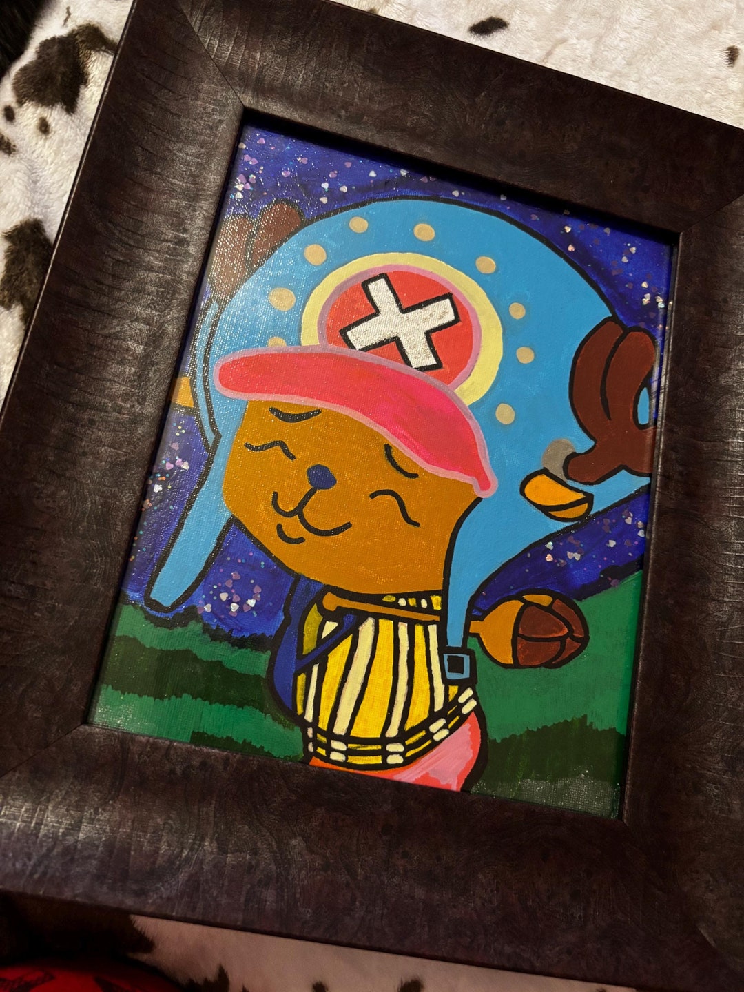 One Piece Chopper Painting Anime Fan Art - Etsy