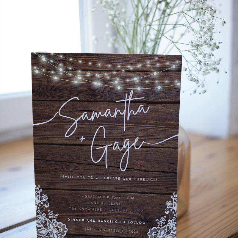 Farmhouse Wedding - Etsy