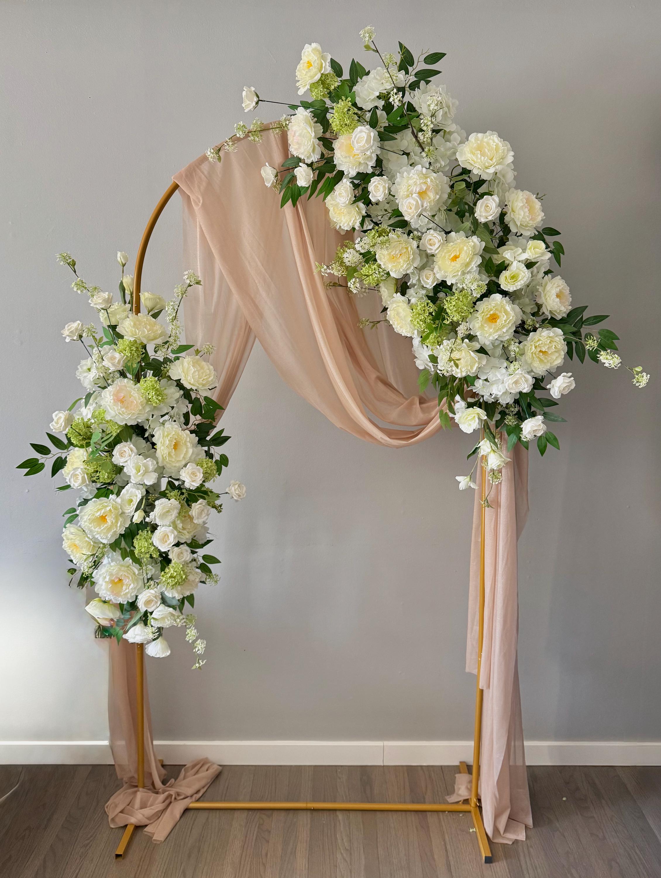 Set of Flowers for Wedding Arch, Church Flower Arrangement, Spring ...