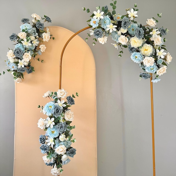 Wedding Arch Flowers Blue - Etsy