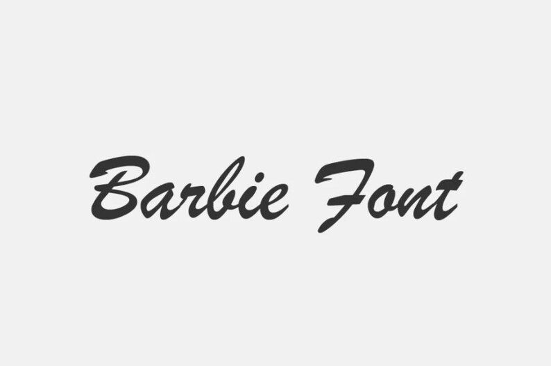 Stunning Pink Barbie Font SVG Bundle Premium Font Images Set 5 Retro ...