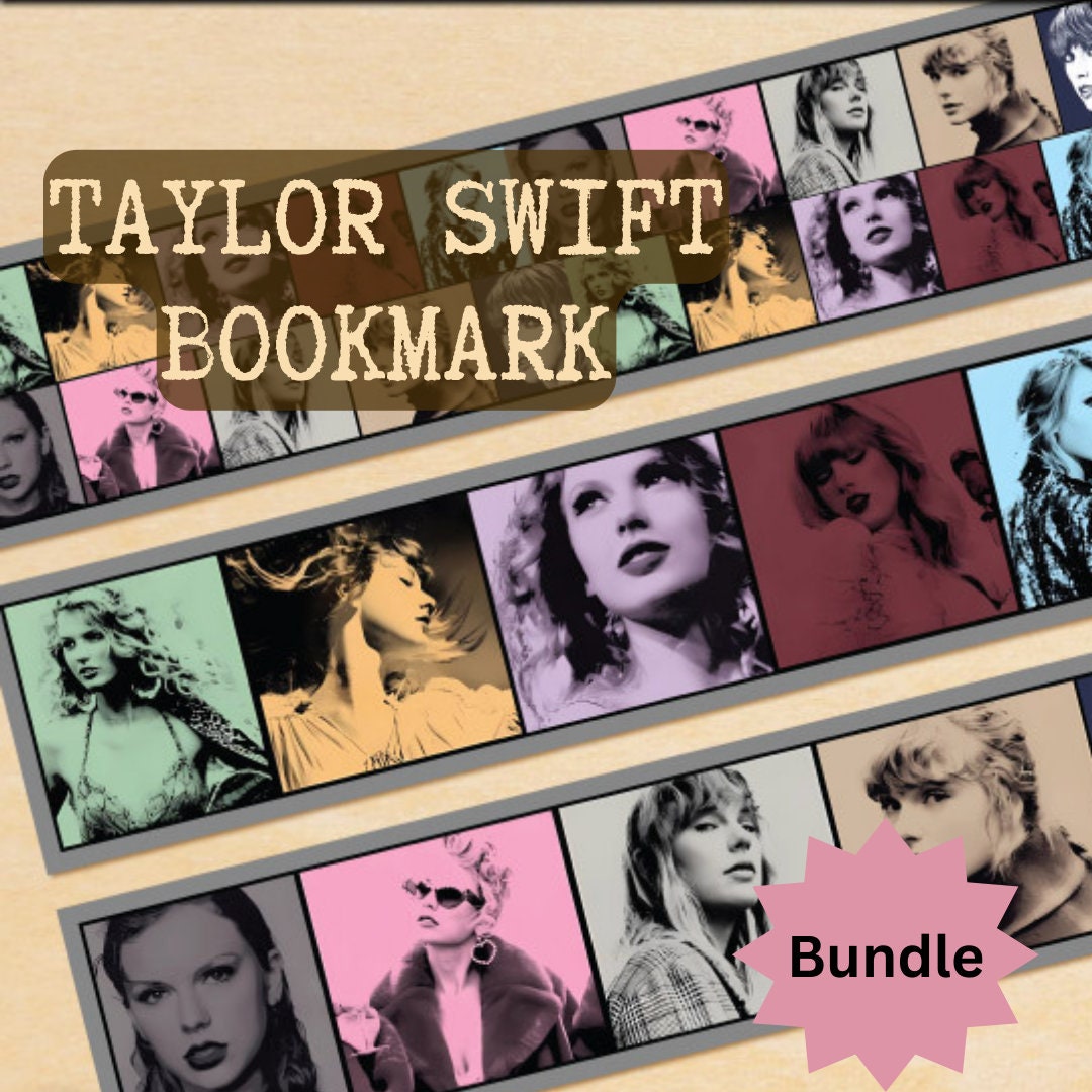 Taylor Swift Bookmarks, Printable Bookmarks, Eras Movie, Cardigan ...