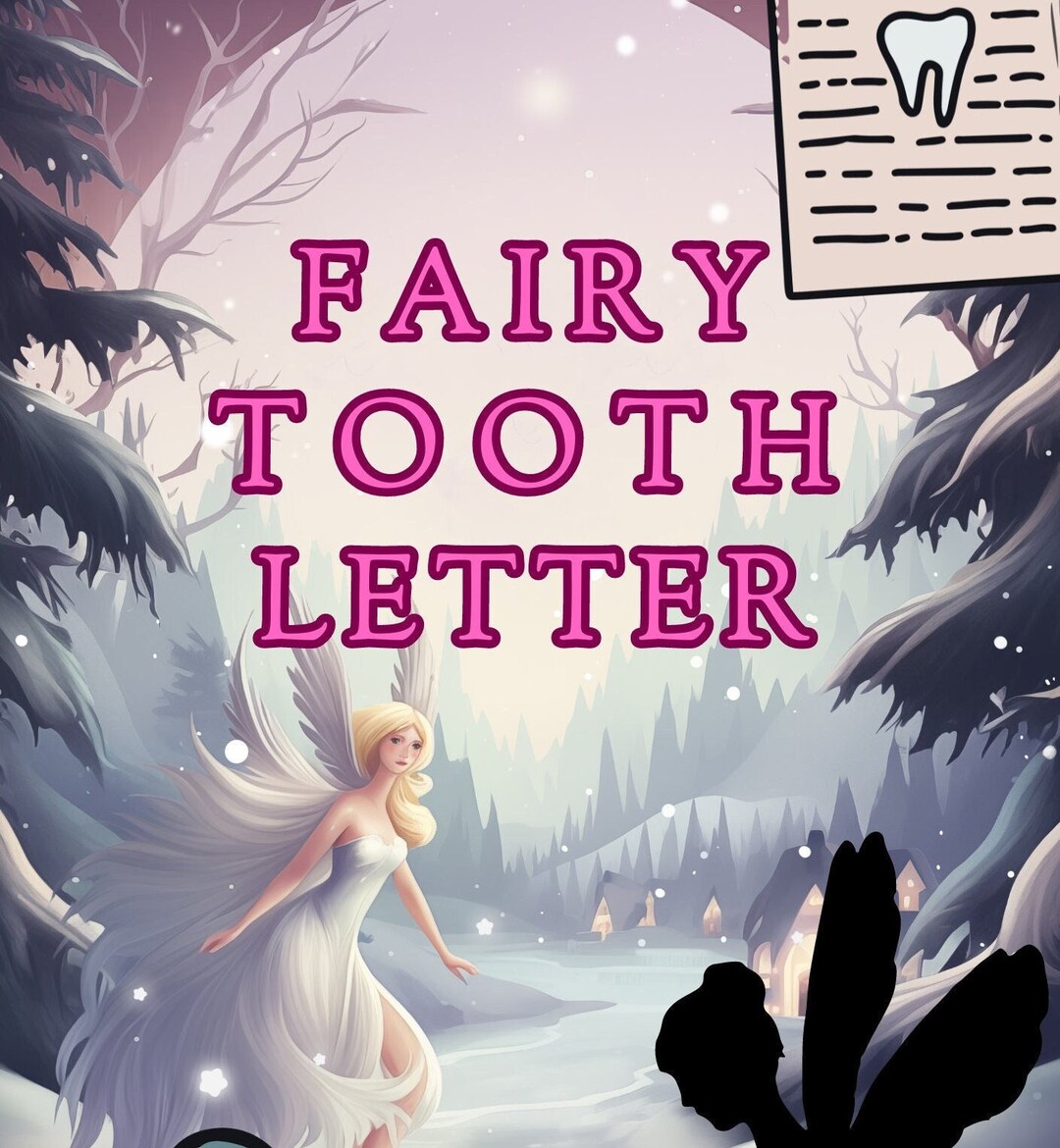 Customizable Tooth Fairy Letter and Journal Set Perfect Gift for Kids ...