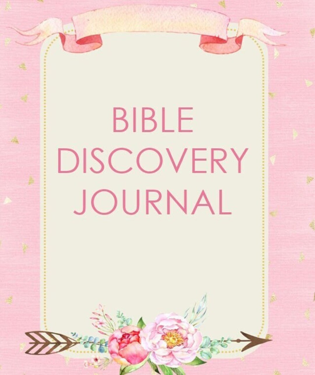 Bible Discovery Journal Journey of Spiritual Discovery With Our High ...