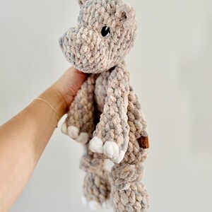 Crochet Hippo Lovey | Hippopotamus, Christmas Gift, Birthday Gift, Cute ...