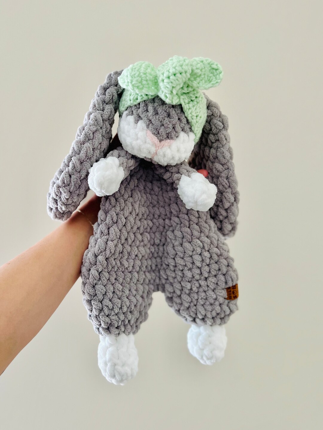 Made to Order Bunny Lovey/snuggler Customizable Rabbit With Removable ...