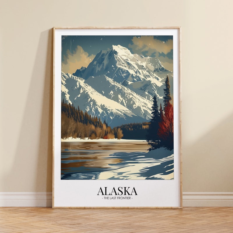 Alaska Poster - Etsy