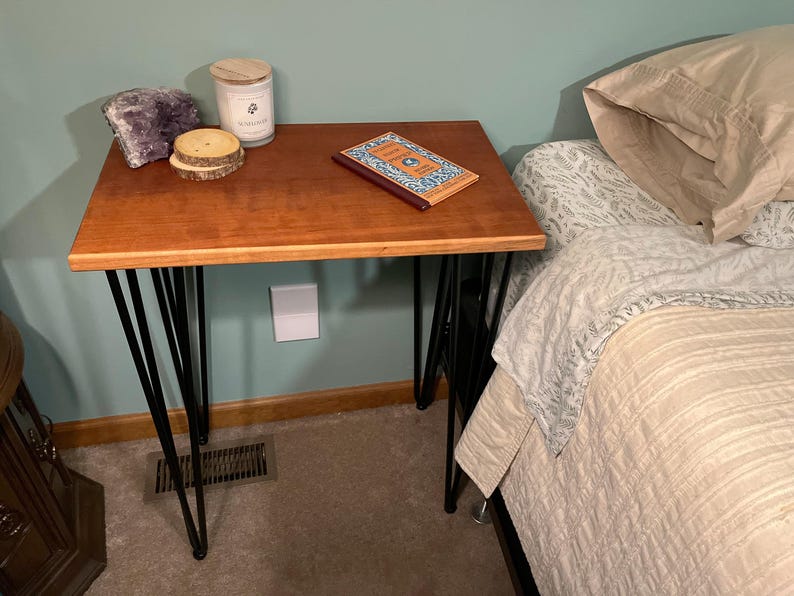 Cherry Side Tables, Side Table, Wooden Table, Bedside Table, Small End ...