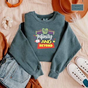 Toy Story to Infinity and Beyond Sweatshirt, Buzz Lightyear Sweater ...