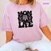 Mom Life Shirt, Mama Shirt, Mama T-shirt, Mother's Day Gift Tee, Trendy ...