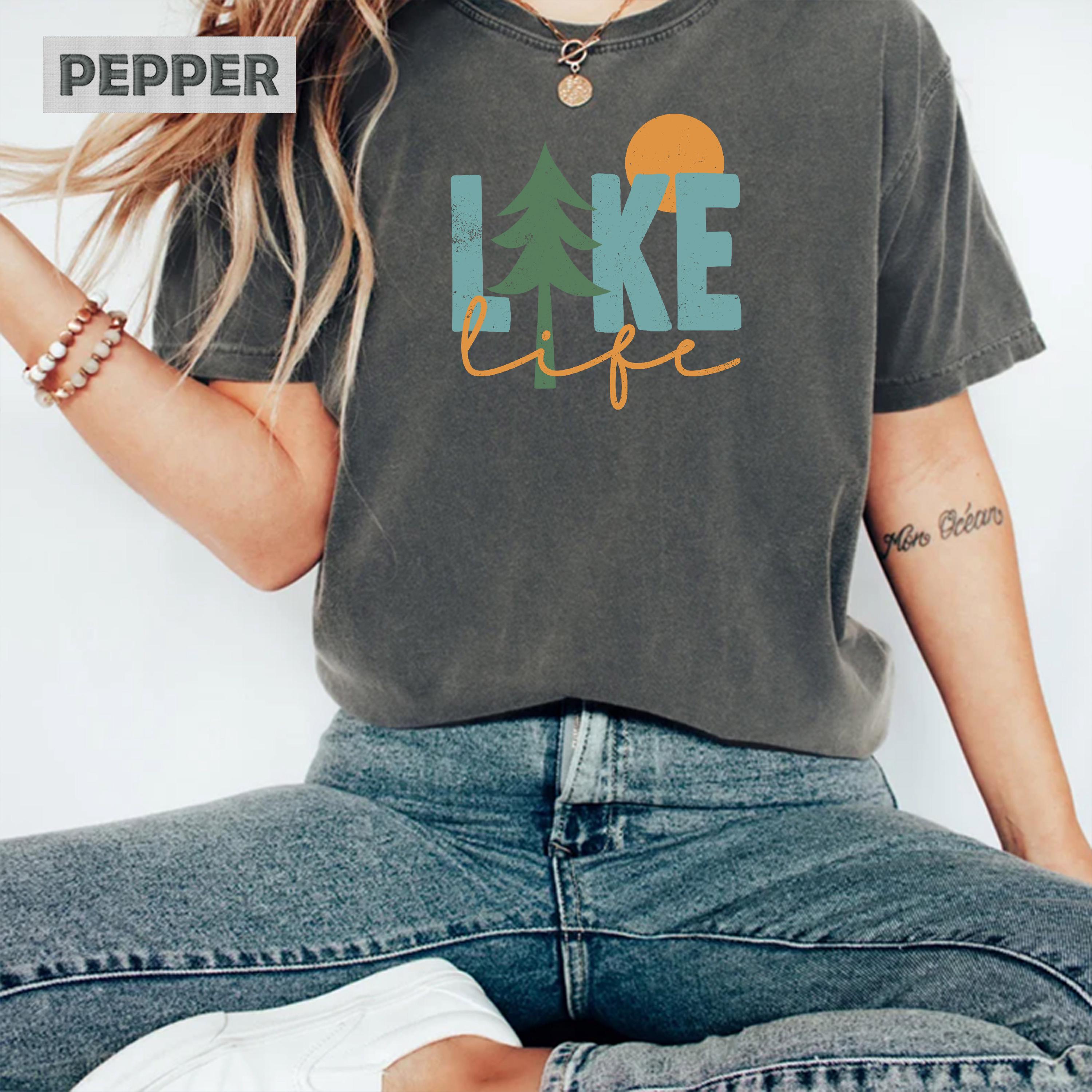 Lake Life Shirt, Summer Shirt, Beach Shirt, Lake Lover Gift, Lake Shirt ...