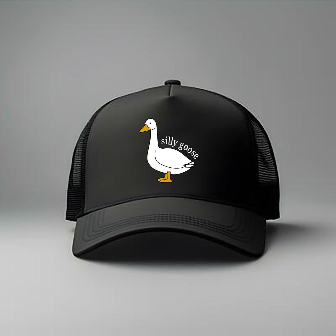 Silly Goose Foam Mesh-back Trucker Cap, Silly Goose on the Loose Cap ...