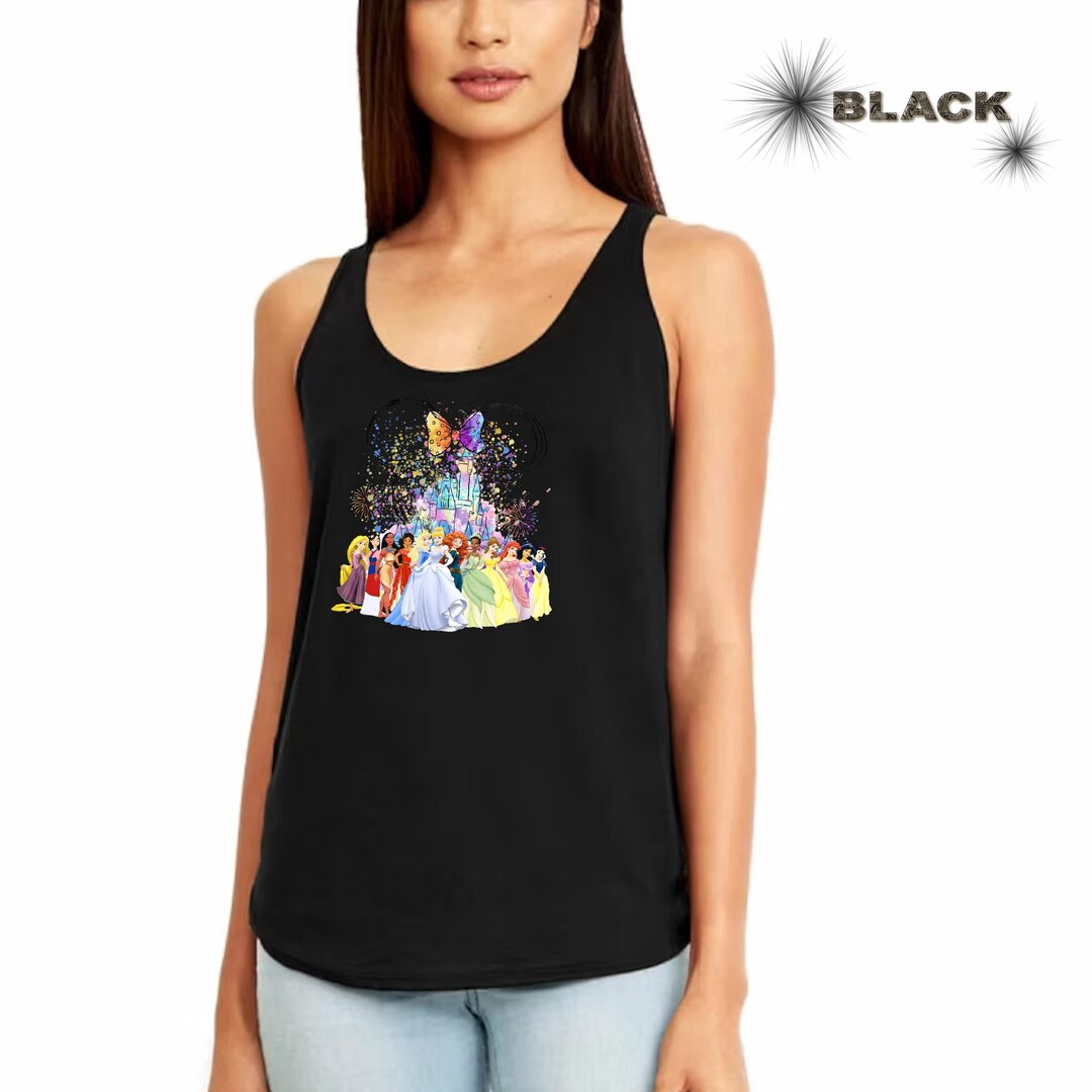 Princess Squad Tank Top, Disney Squad Tank Top, Disney Vacation Tank ...