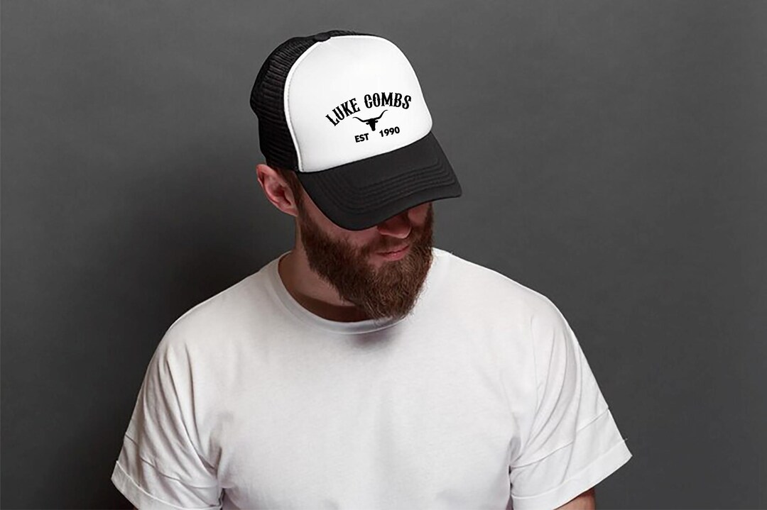 Luke Combs the Legends Est 1990 Foam Mesh-back Cap, Country Music Cap ...