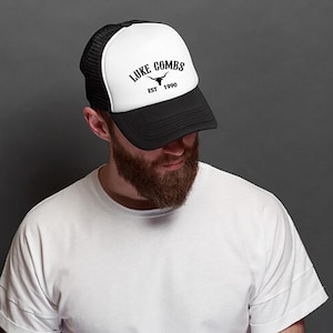 Luke Combs the Legends Est 1990 Foam Mesh-back Cap, Country Music Cap ...