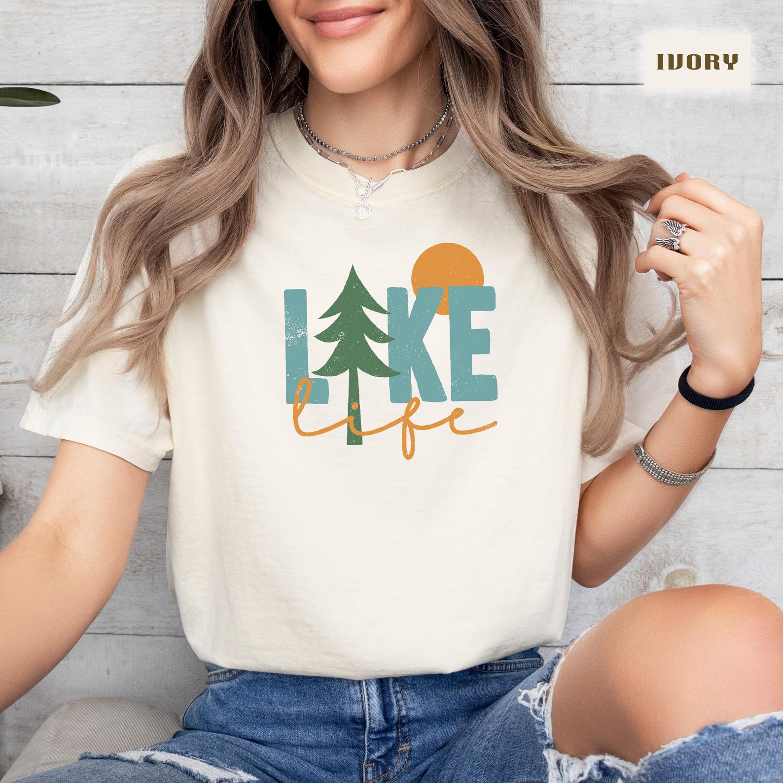Lake Life Shirt, Summer Shirt, Beach Shirt, Lake Lover Gift, Lake Shirt ...