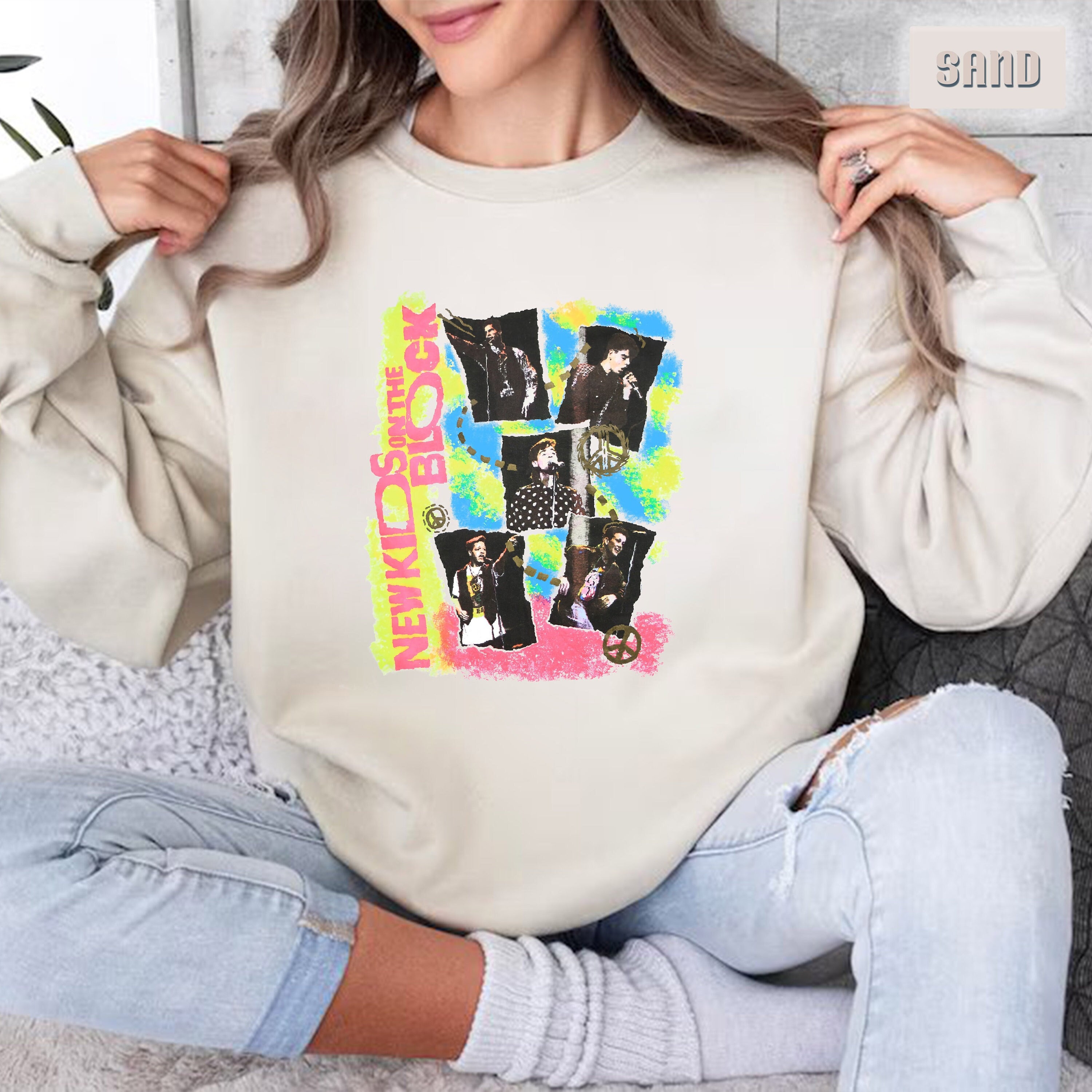 New Kids on the Block Shirt, Classic Rock Concert Tee, NKOTB Vintage ...
