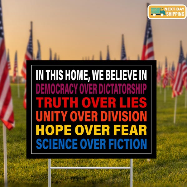 Political Yard Signs - Etsy