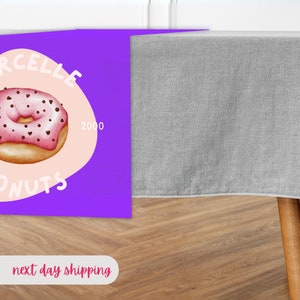 Custom Table Runner With Business Logo, Custom Table Runner for Events ...