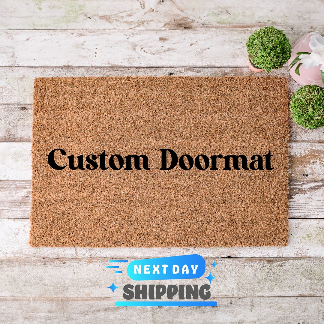 Completely Customizable Doormat, Custom Doormat, Design Your Own ...