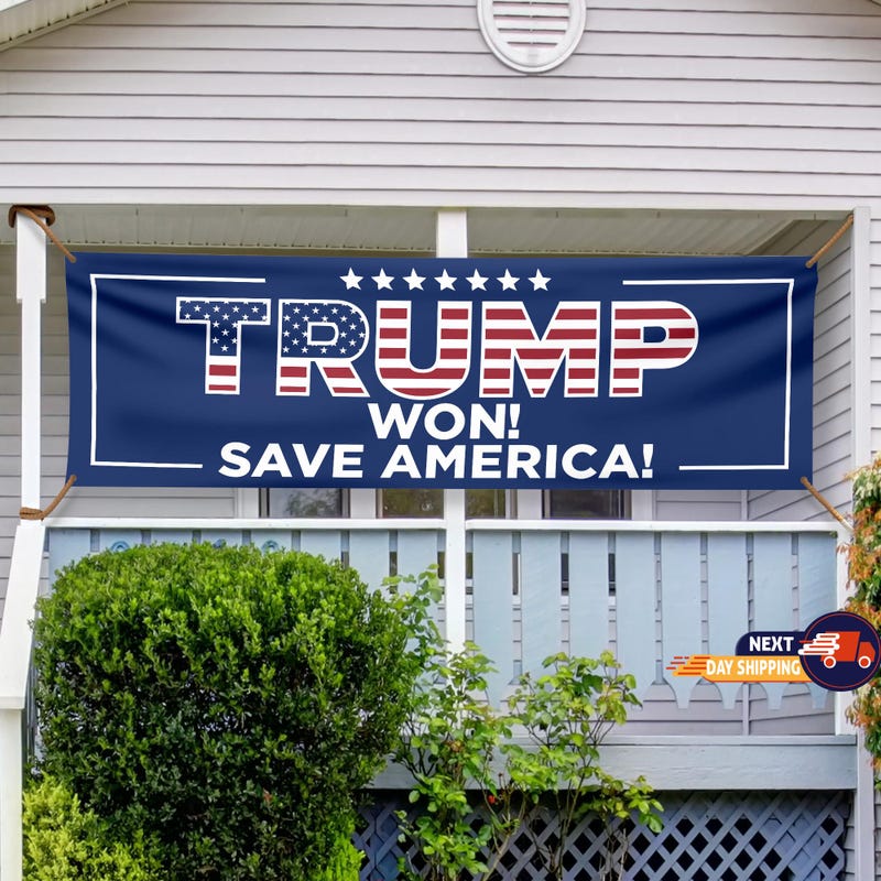 Trump 2024 Vinyl Banners - Etsy