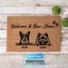 Personalized Dog Welcome Mat, Custom Doormat, Dog Doormat, Unique Dog ...