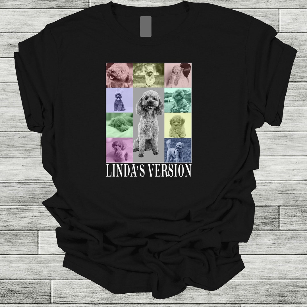 Custom Eras Tour T-shirt, Custom Dog Shirt, Poodle Eras Tour Shirt ...