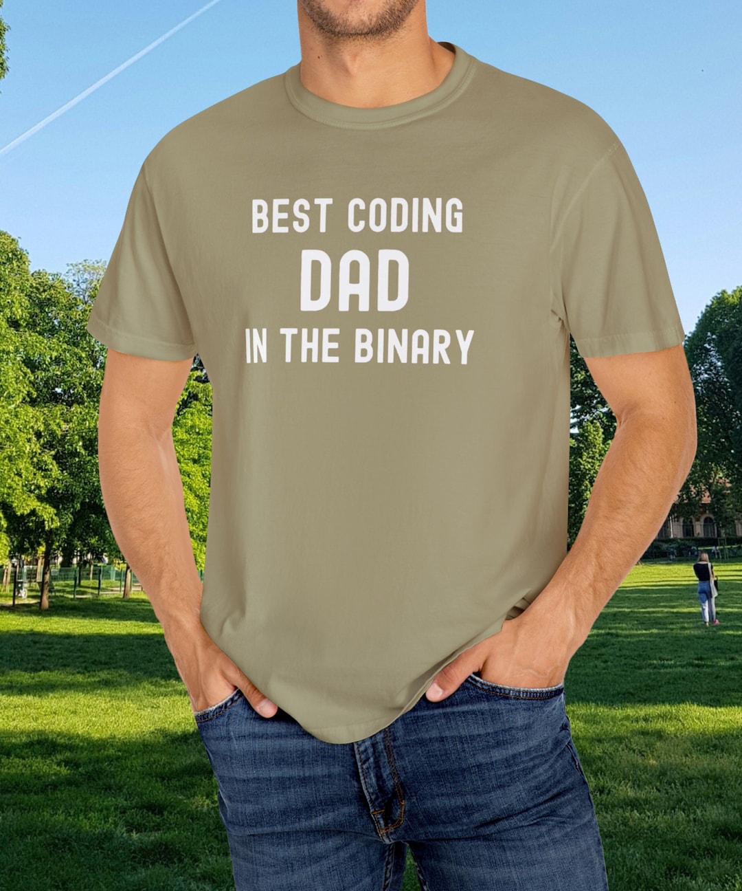 Celebrate Father's Day With Our Comfort Colors 'best Coding Dad in the ...