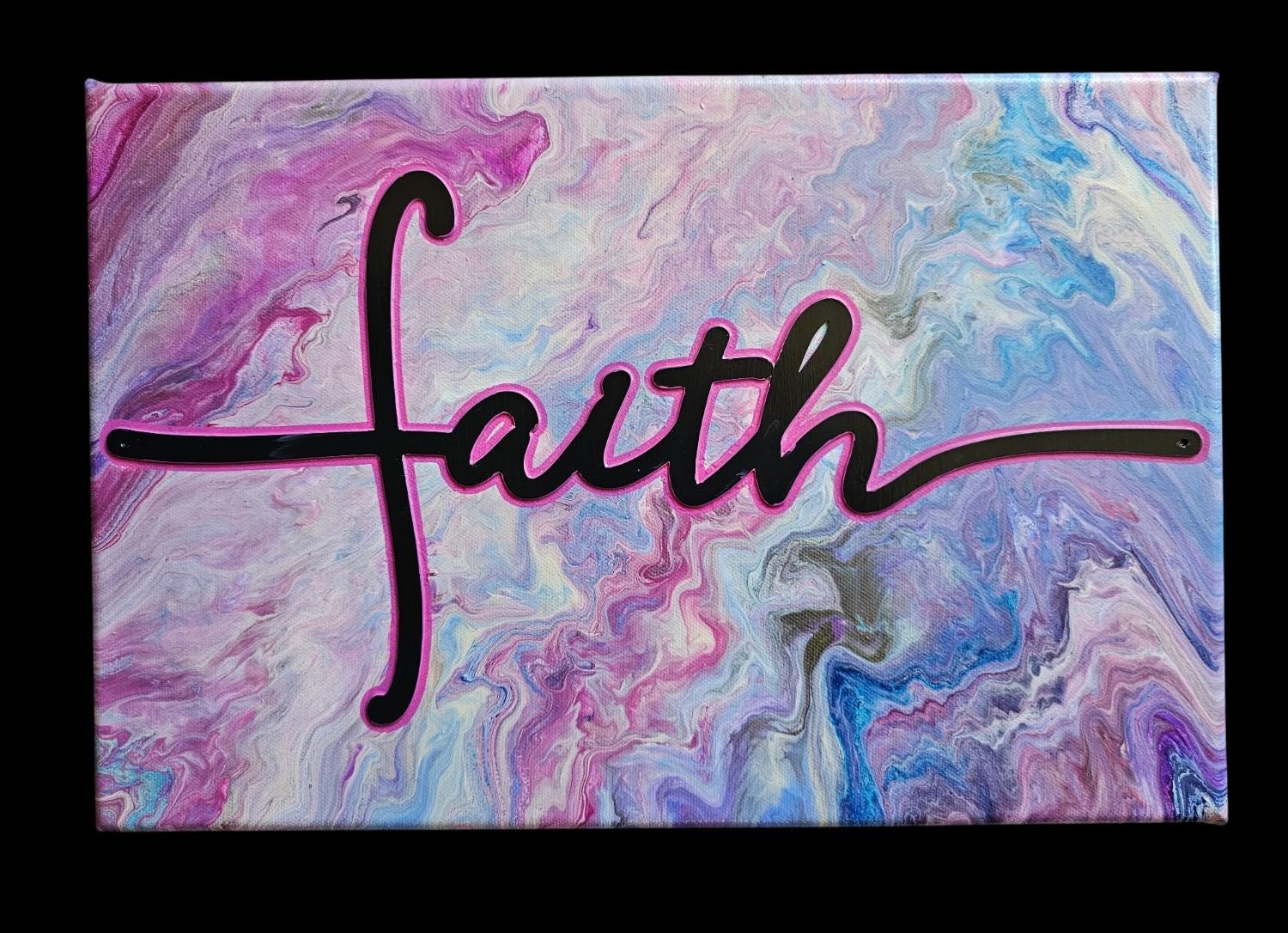 Inspirational Sayings Acrylic Painting Wall Art Inspirational Quotes ...