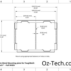 Toughbuilt Stacktech - Premium Metal Mounting Plate - Etsy