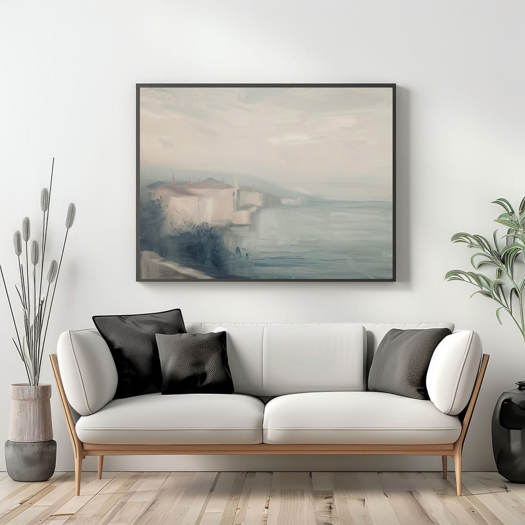 Poster Nature Print Sea Scape Print Farm Print Décor Poster Sea Art ...