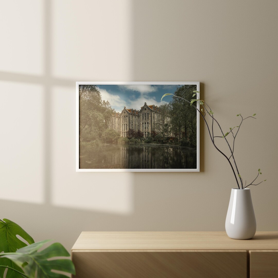 Old Palace Printable Frame TV Art Landscape Photography Print Medieval ...