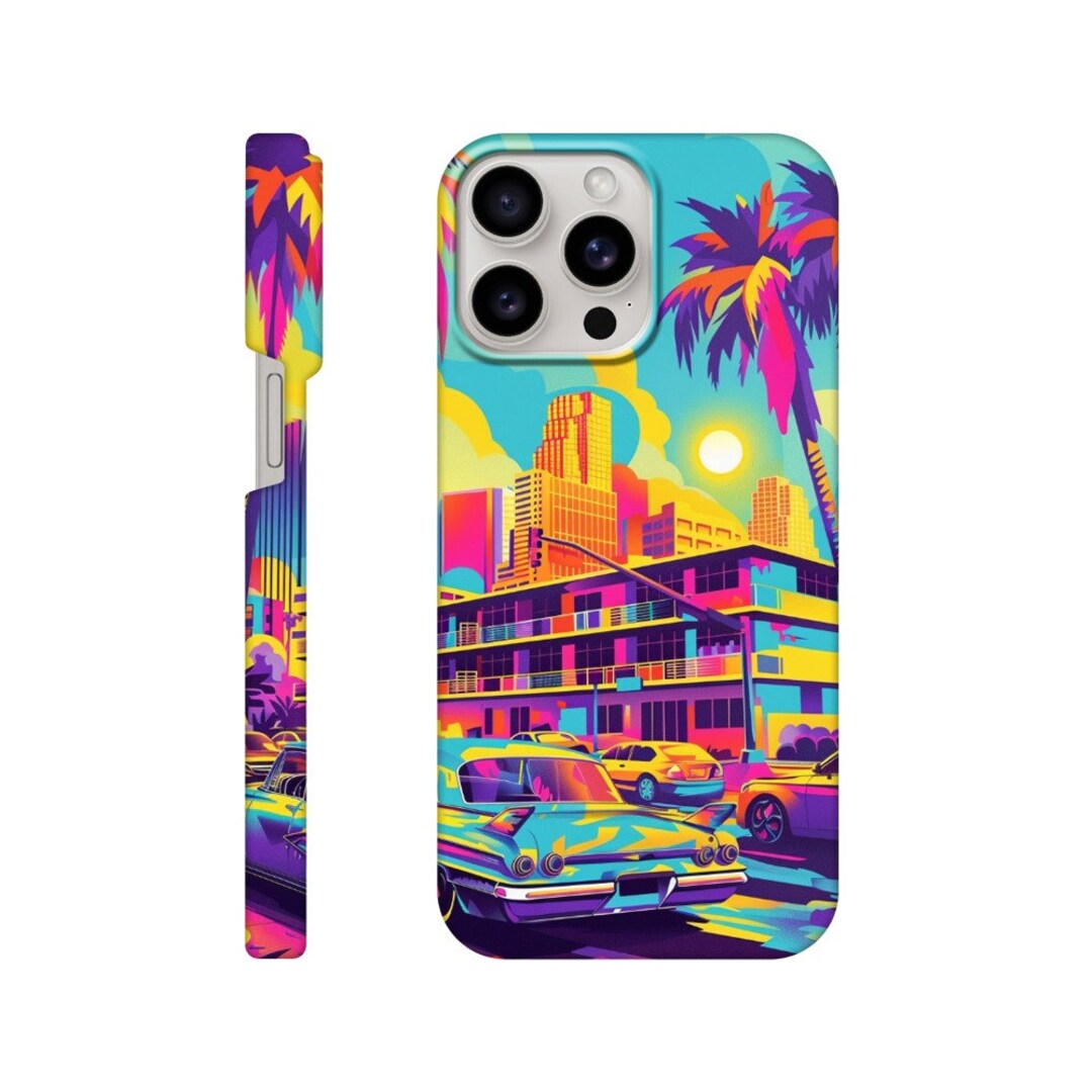 90s Iconic MIAMI Slim Case - Etsy