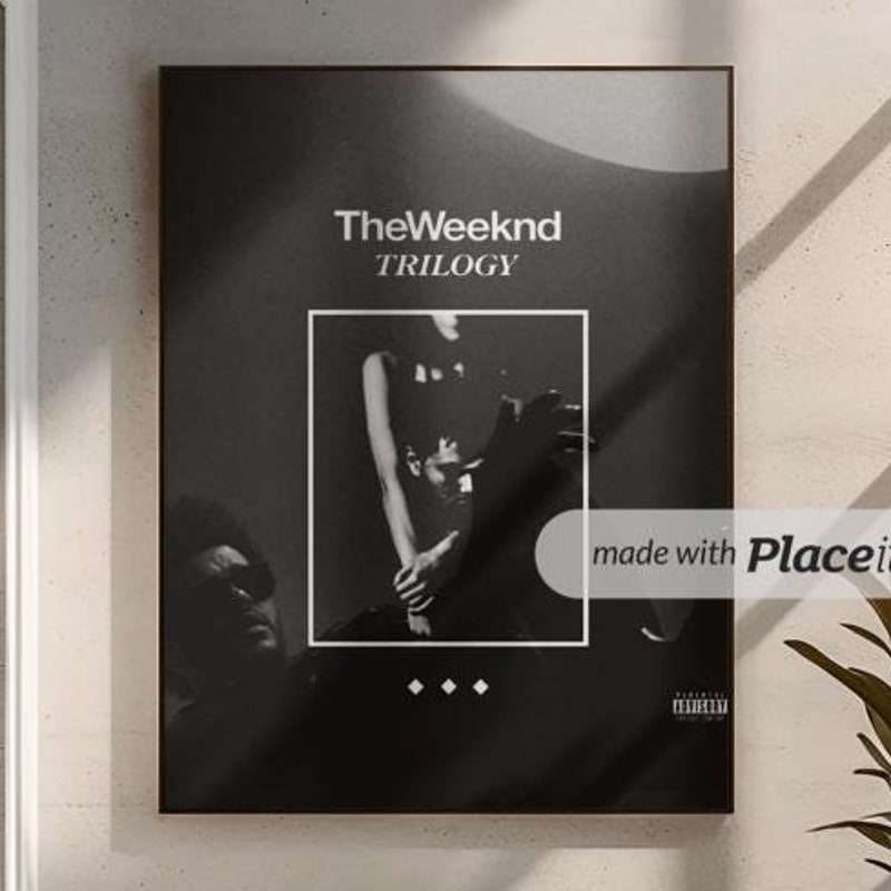 The Weeknd Wall Art - Etsy