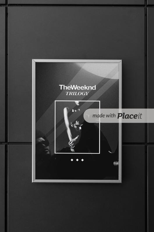 The Weeknd Trilogy, HOB, Poster Wall Art, Music Album - Etsy