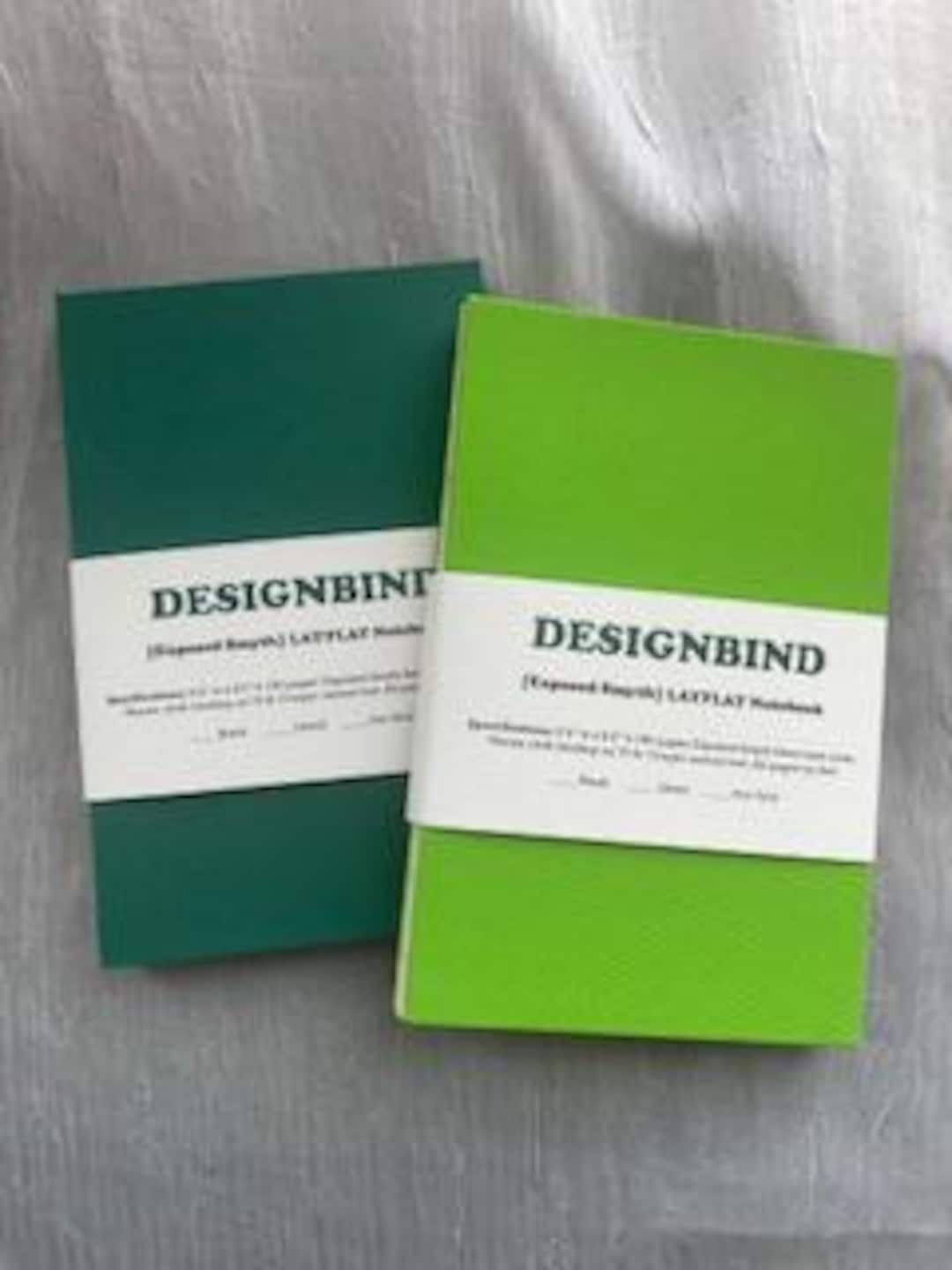 DESIGNBIND Layflat BLANK Notebooks. Exposed Smyth Sewn Binding. 20 ...