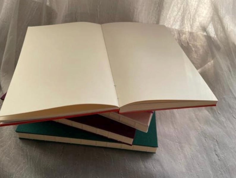 DESIGNBIND Layflat Notebook: Blank | Lined | Dot Grid Options ...