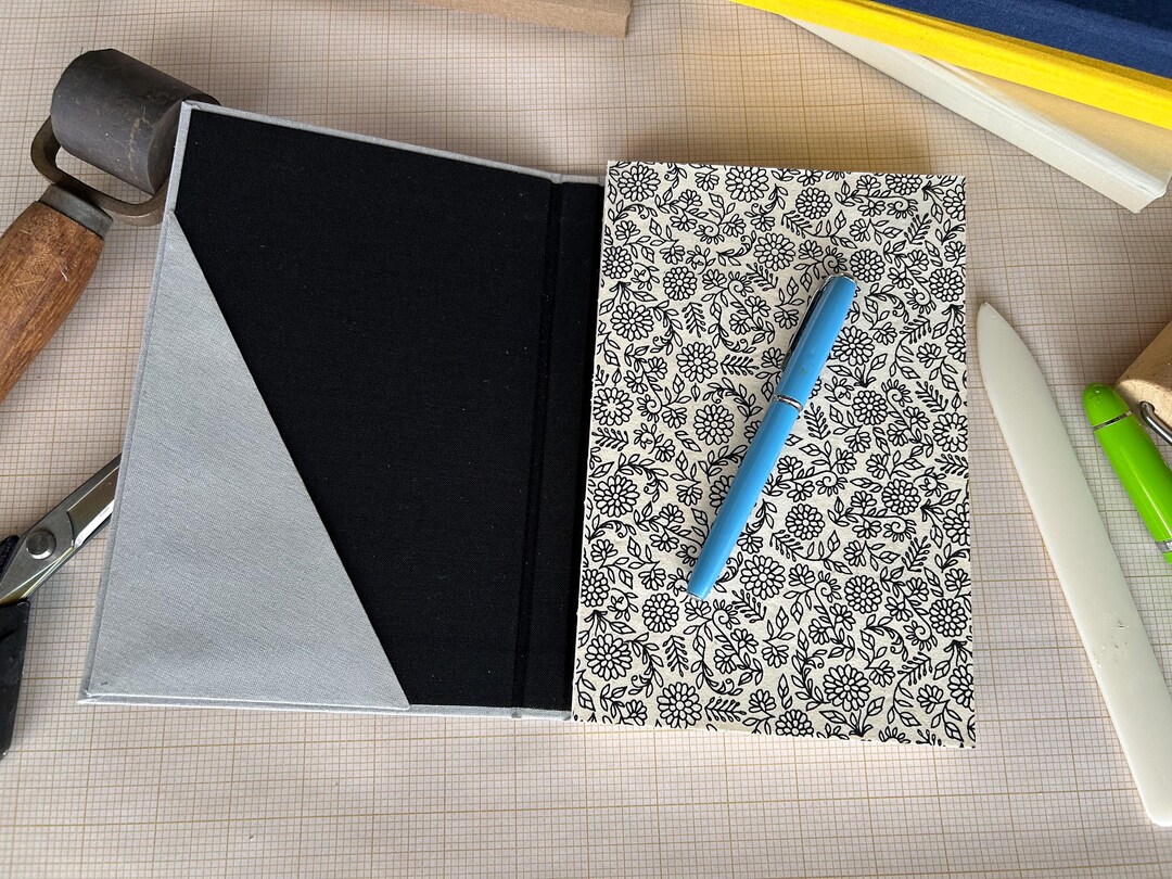 Noterious Swiss Bind Lay Flat Exposed Spine Notebook With Botanical Art ...