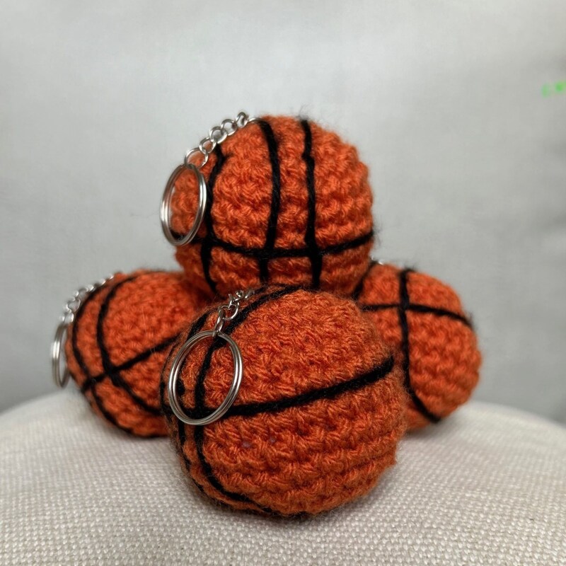 Basketball Keychain - Etsy